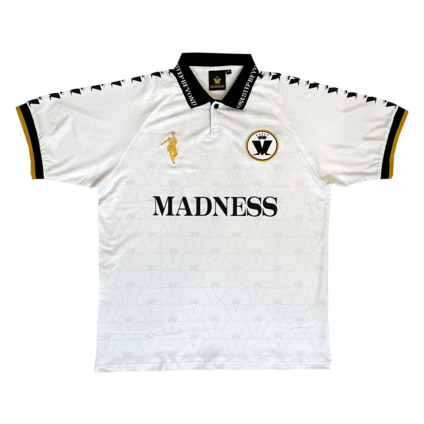 White Madness 79 Football Shirt + Football Card – Madness UK